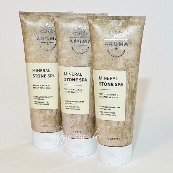 Bath & Body Works | Skincare | Last One Mineral Stone Spa Body Cream ...